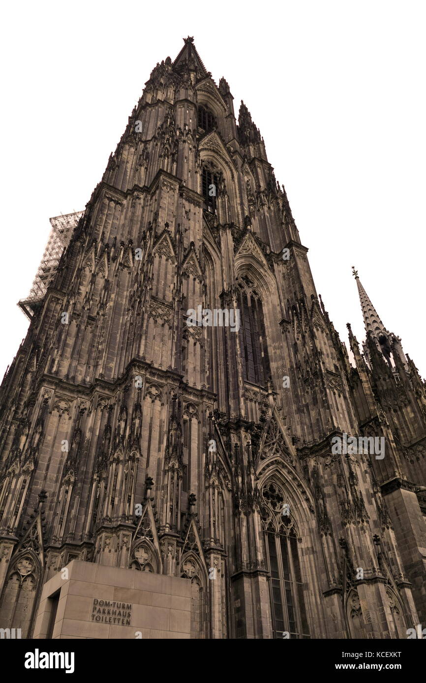 Photograph of the Cologne Cathedral (Kölner Dom, Cathedral of Saint ...