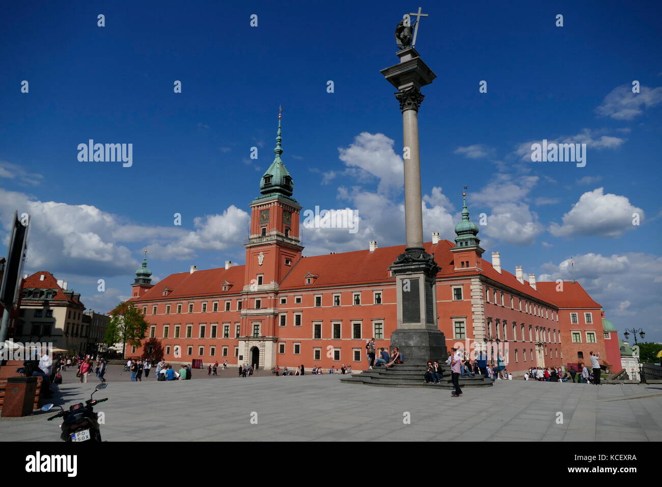 Photograph of the Royal Castle in Warsaw (Zamek Krolewski w Warszawie ...