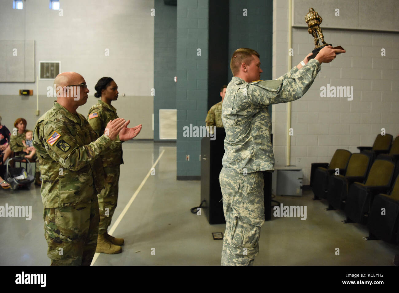 U.S. Army Sgt. Zannie Carabo with Company B, 221st Military ...