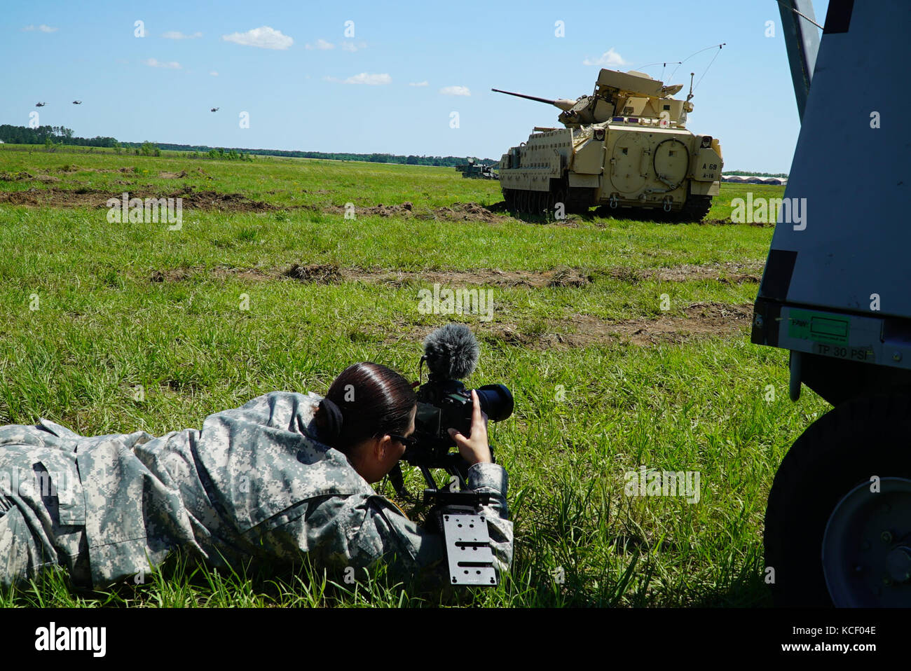 U.S. Army Staff Sgt. Erica Knight from the 108th Public Affairs ...