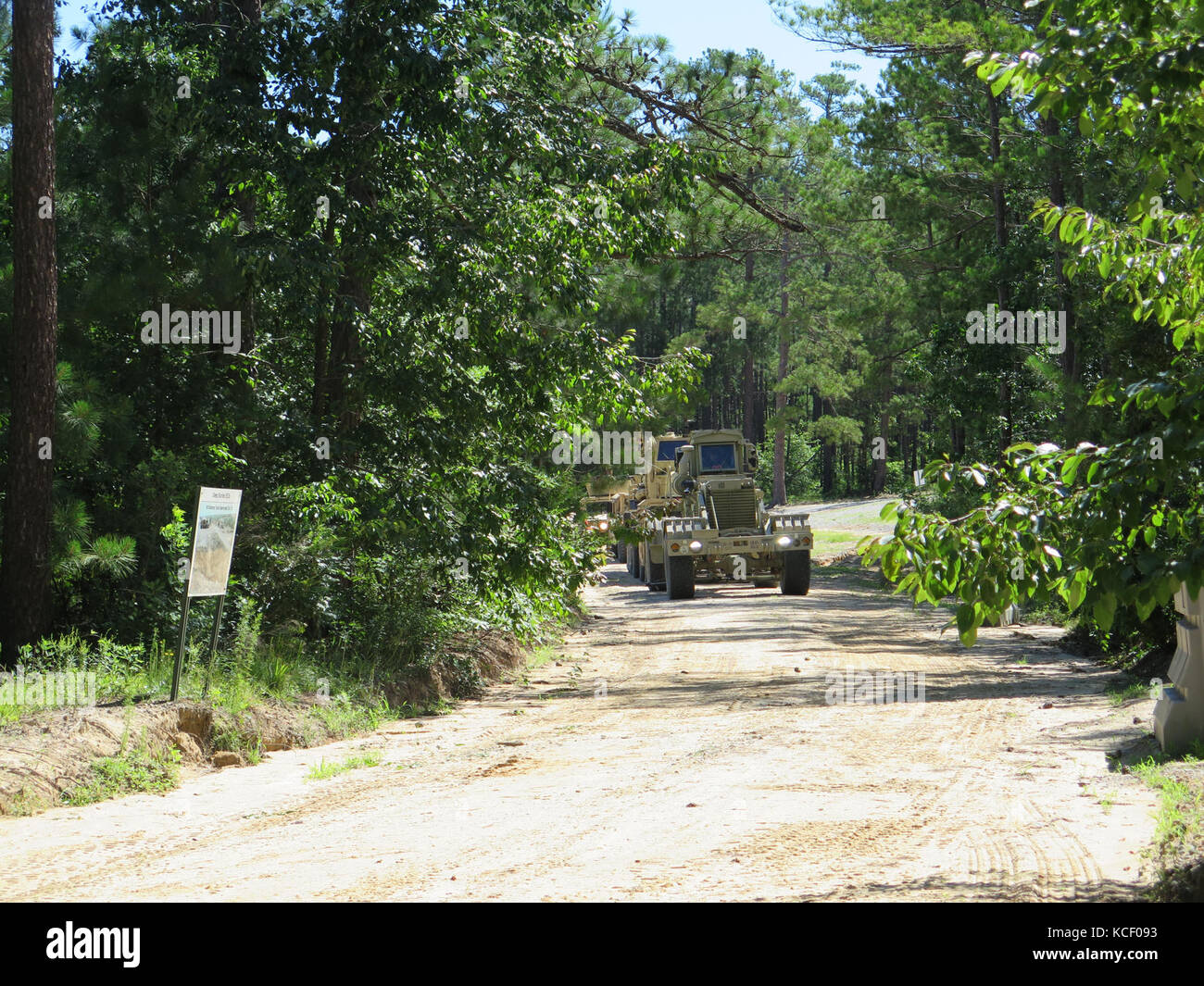Soldiers with the 1221st Engineering Clearance Company conducted route ...