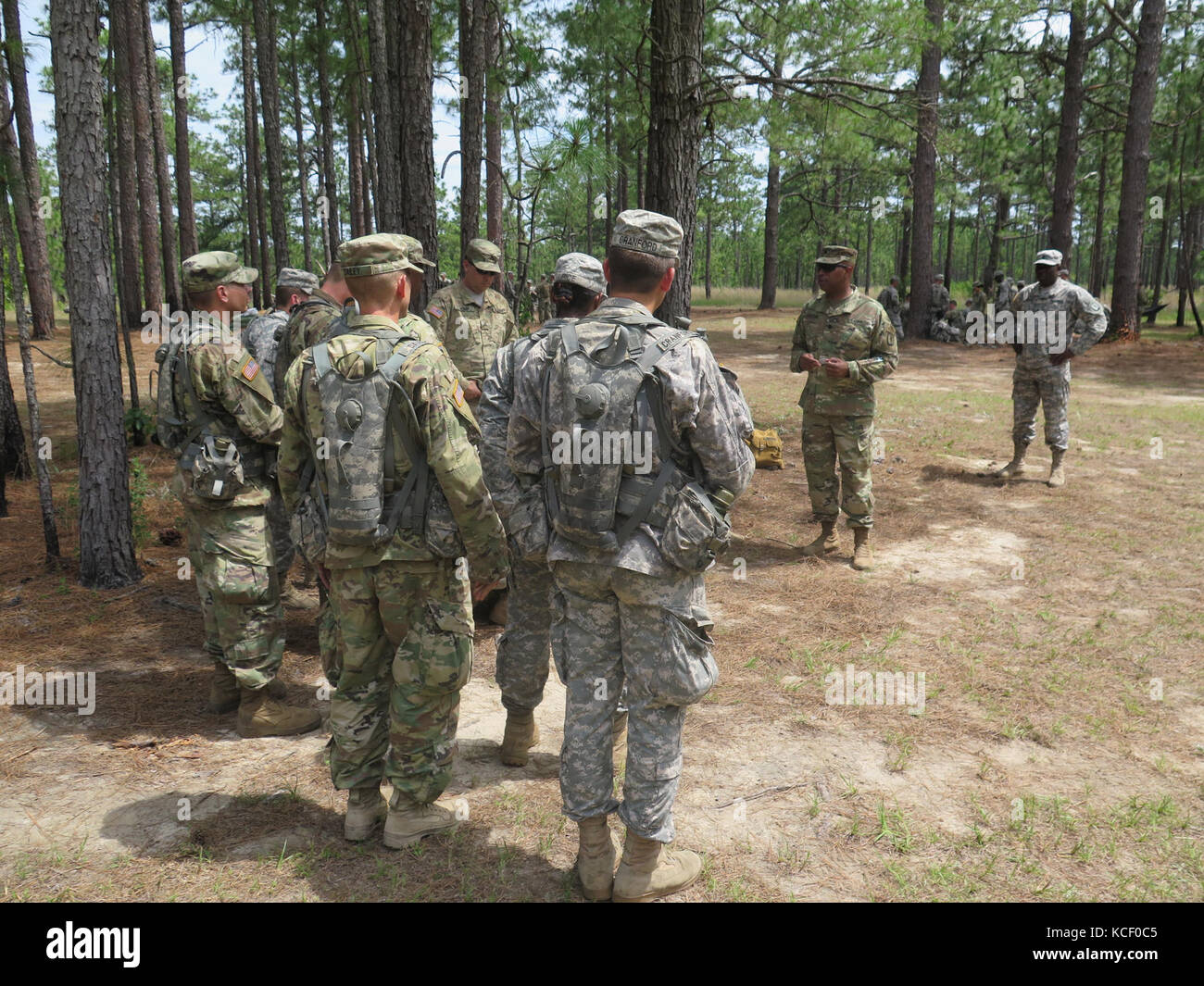 OCS Cadre and Candidates from South Carolina, North Carolina, Georgia ...