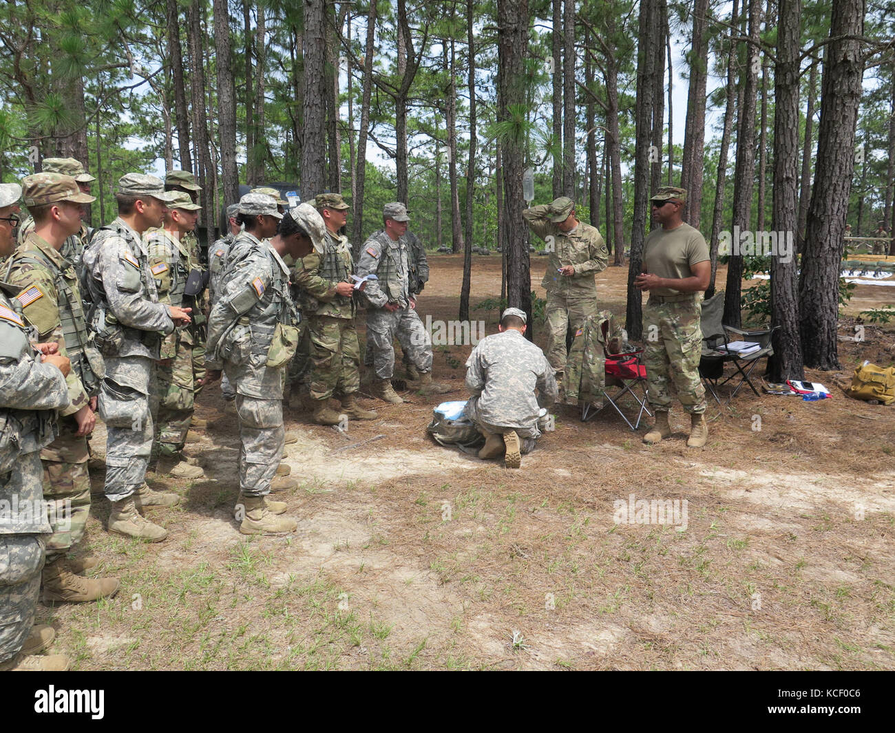 OCS Cadre and Candidates from South Carolina, North Carolina, Georgia ...