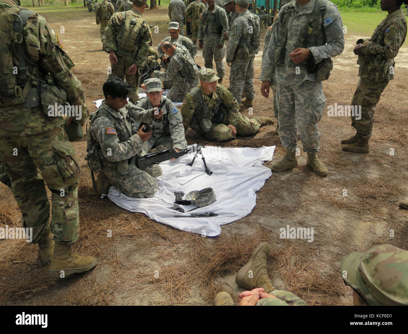 OCS Cadre and Candidates from South Carolina, North Carolina, Georgia ...