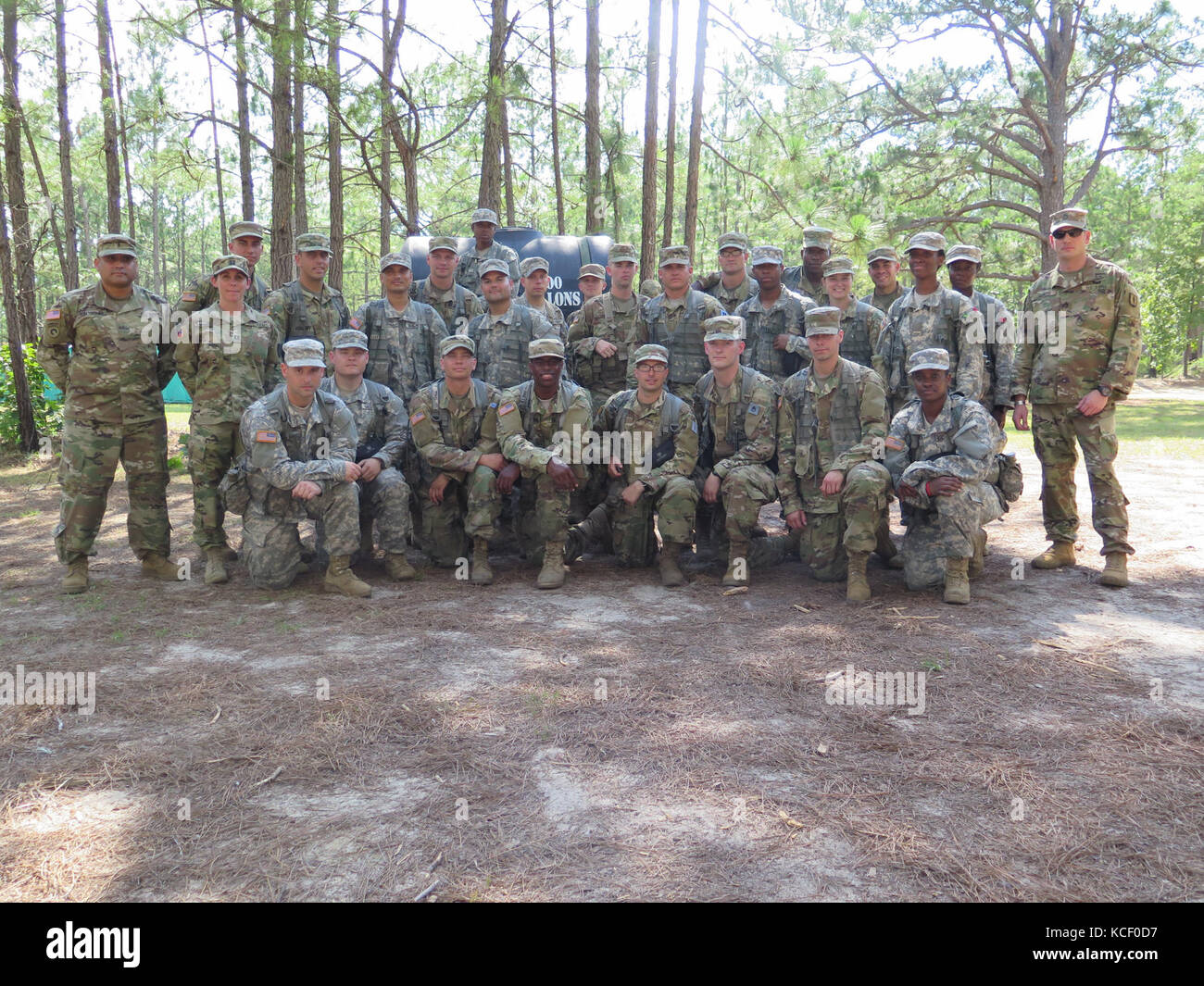 OCS Cadre and Candidates from South Carolina, North Carolina, Georgia ...