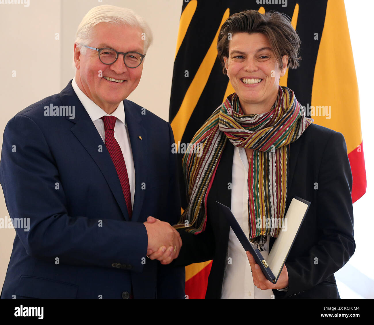 Berlin, Germany. 4th October, 2017. German President Frank-Walter ...