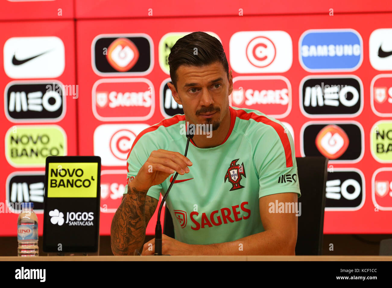Lisbon, Portugal. 4th Oct, 2017. Portugal defender Jose Fonte during ...