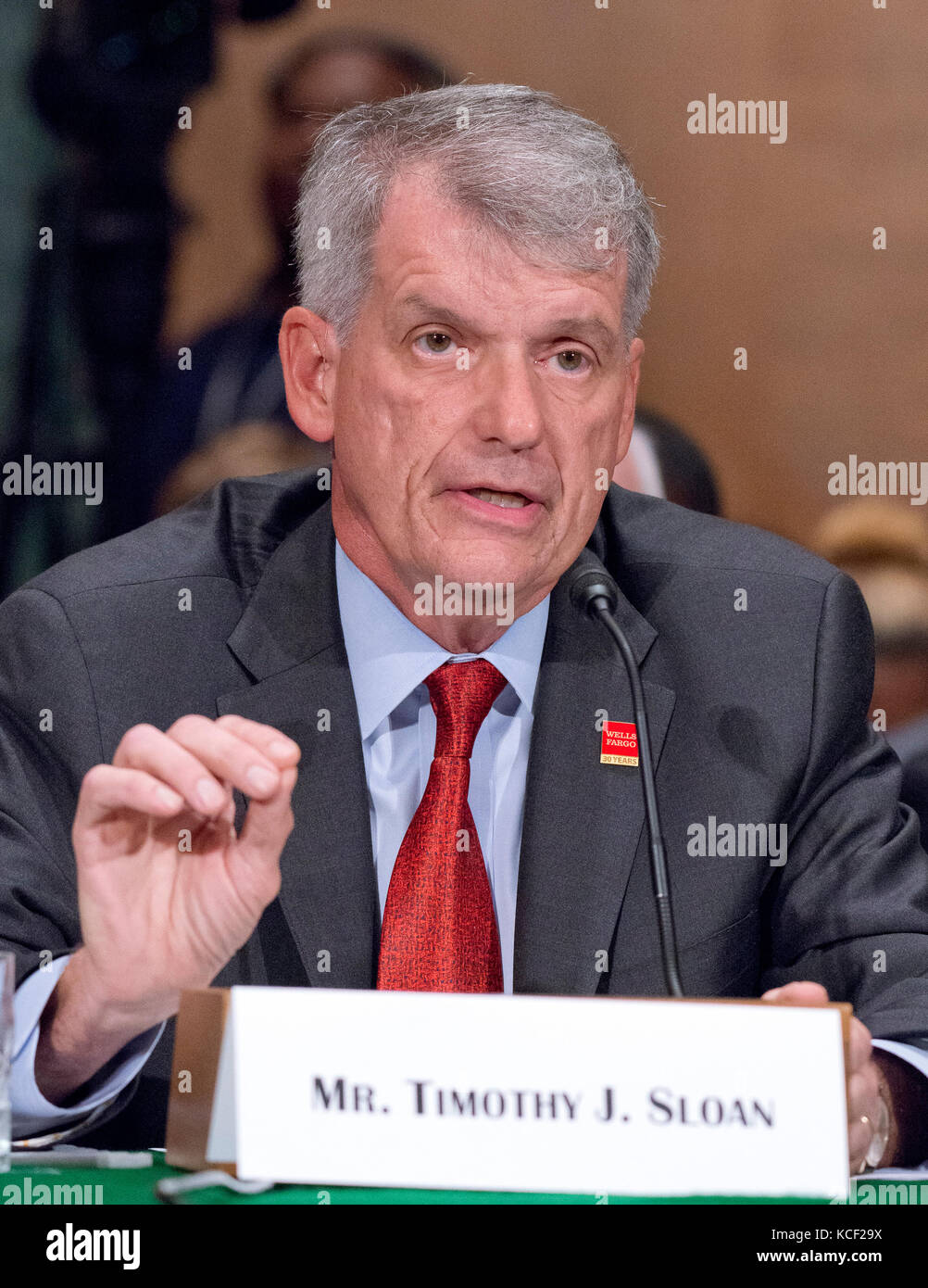 Timothy J. Sloan, Chief Executive Officer and President, Wells Fargo ...
