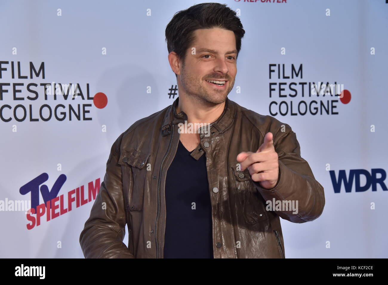 Cologne, Germany. 3rd Oct, 2017. Daniel Buder, photographed on the red ...