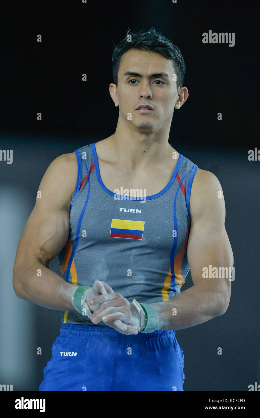 Montreal, Quebec, Canada. 3rd Oct, 2017. JOSSIMAR CALVO MORENO, from ...