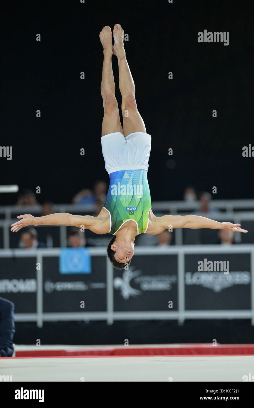 Montreal, Quebec, Canada. 3rd Oct, 2017. ARTHUR MARIANO NORY, from ...