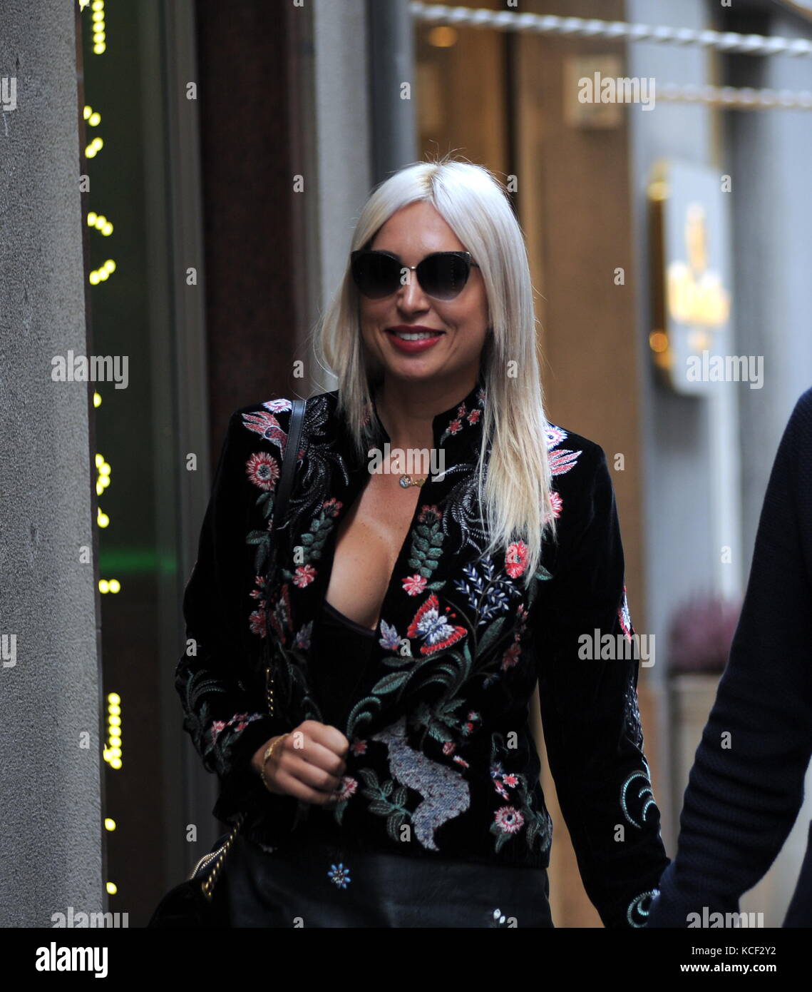 Milan, Walter Zenga and wife Raluca at Walter Zenga's restaurant ...