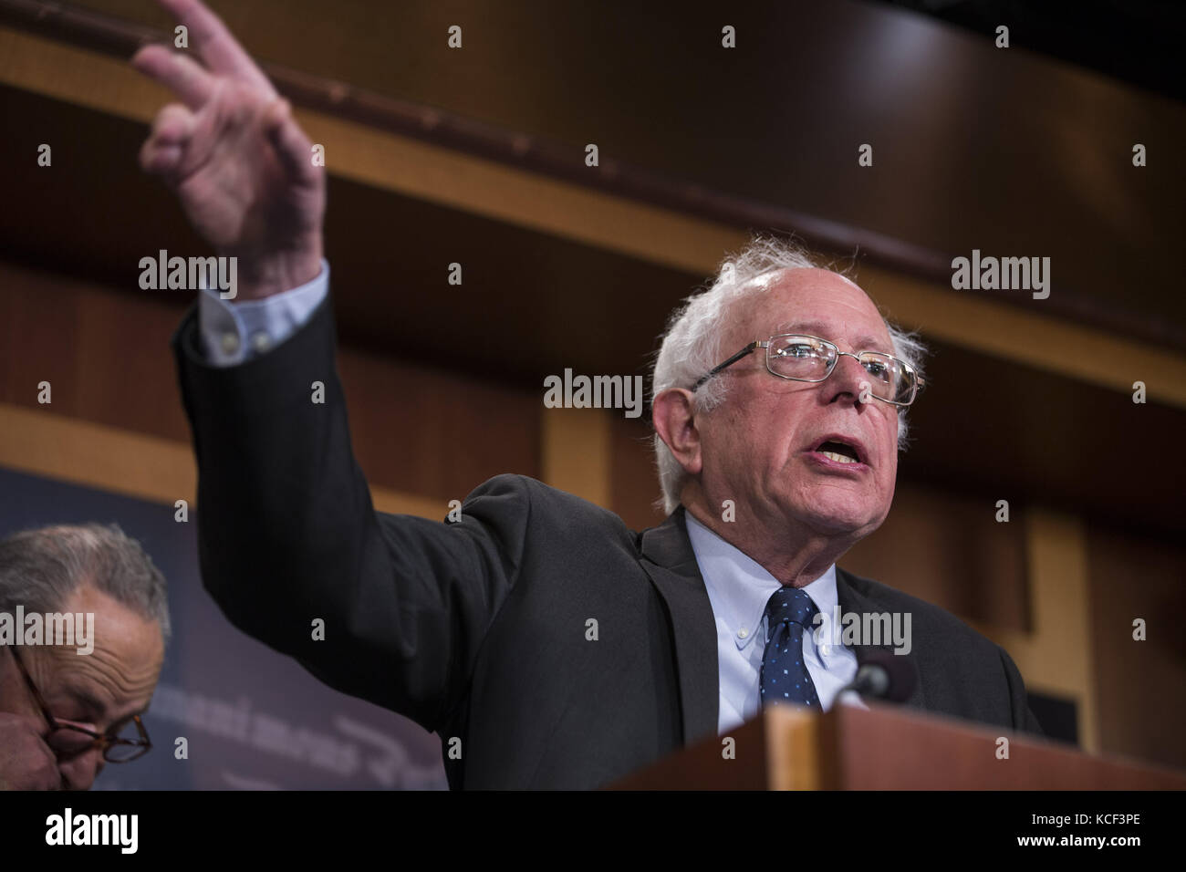 Washington, District Of Columbia, USA. 4th Oct, 2017. Senator BERNIE ...