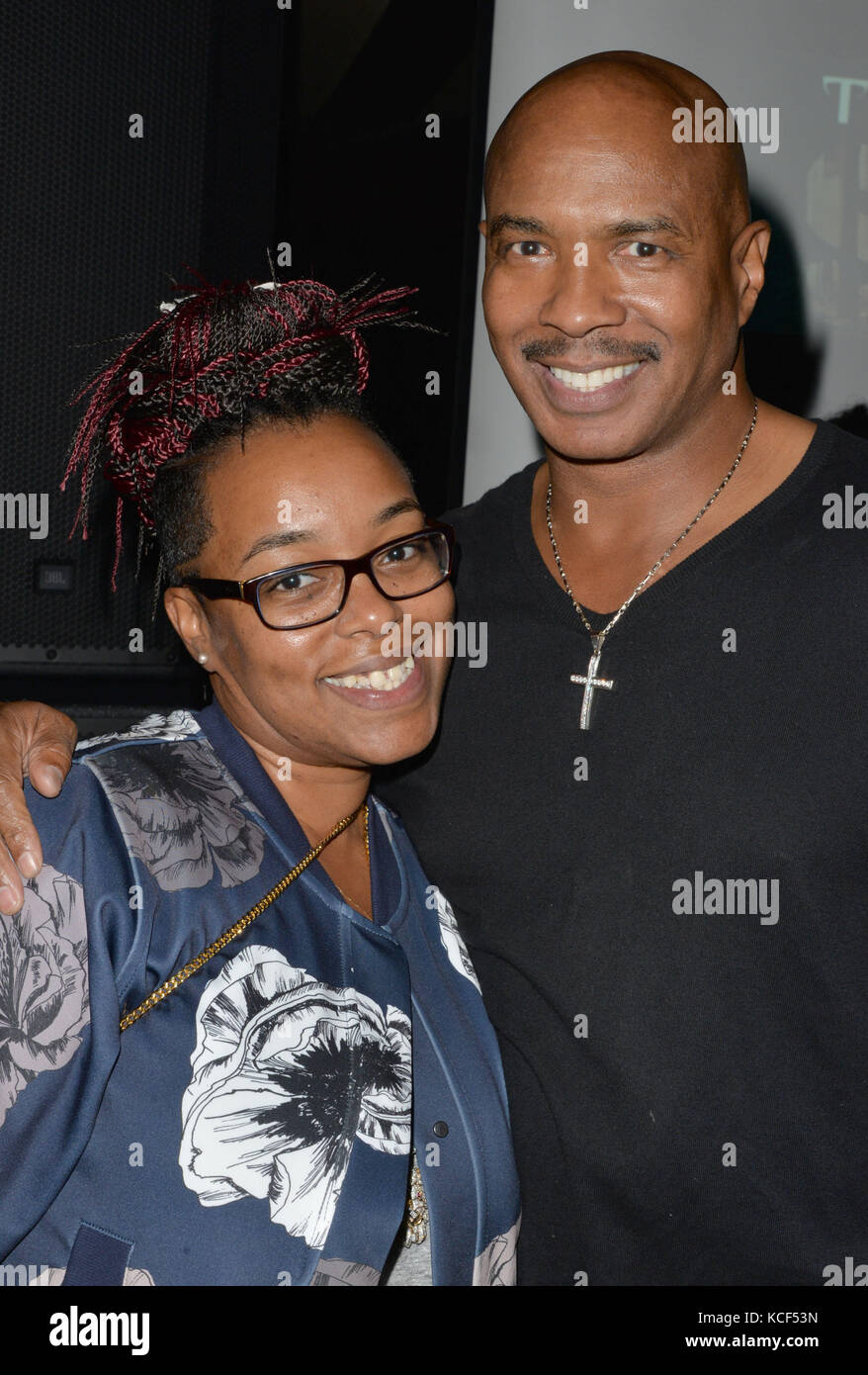 Los Angeles, Ca, USA. 03rd Oct, 2017. Ray Chew, Jaynell Grayson at the ...