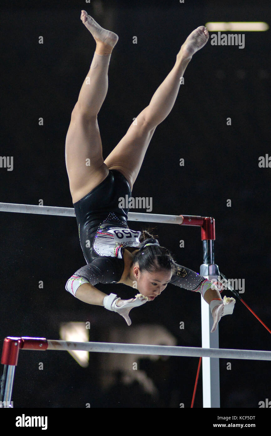 Montreal, Quebec, Canada. 4th Oct, 2017. KIM BUI from Germany, competes ...