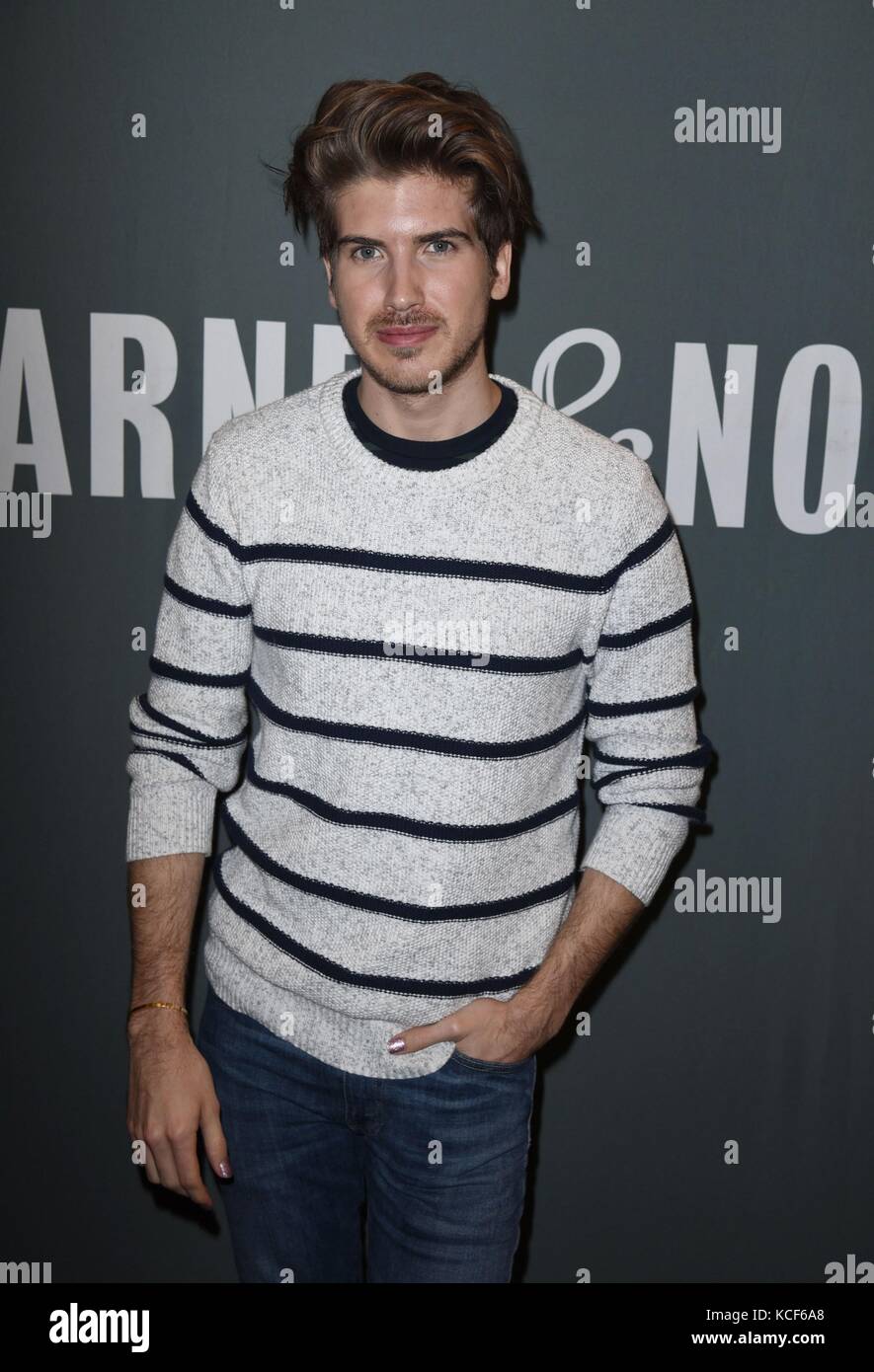New York, NY, USA. 4th Oct, 2017. Joey Graceffa at in-store appearance ...
