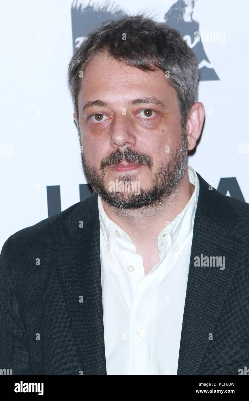 New York, NY, USA. 4th Oct, 2017. Benedict Andrews at the New York VIP ...