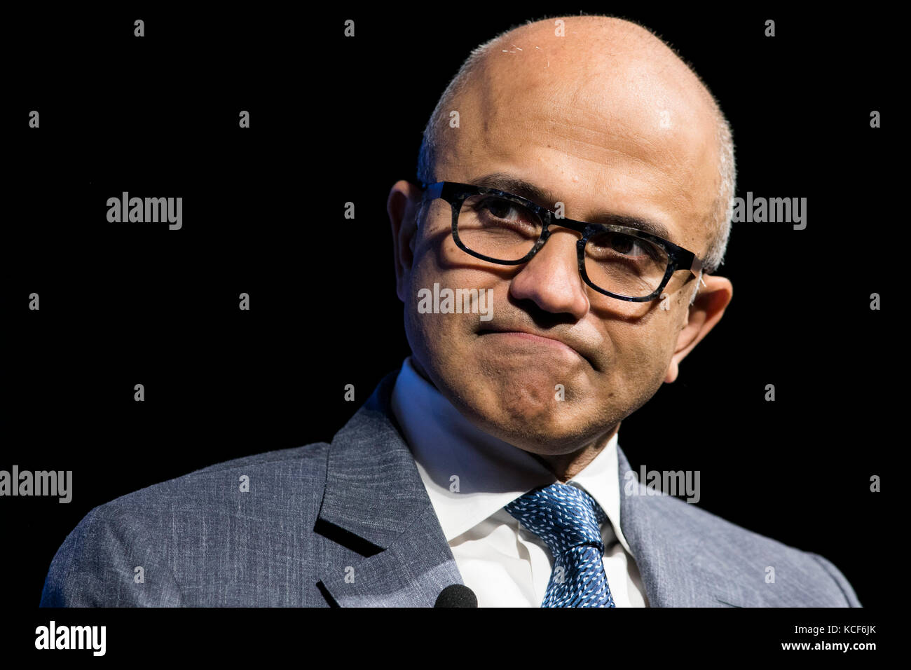 Washington DC, USA. 04th Oct, 2017. Satya Nadella, Chief Executive ...