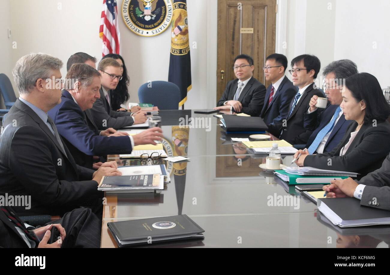 05th Oct, 2017. S. Korean, U.S. trade negotiators meet over FTA This ...