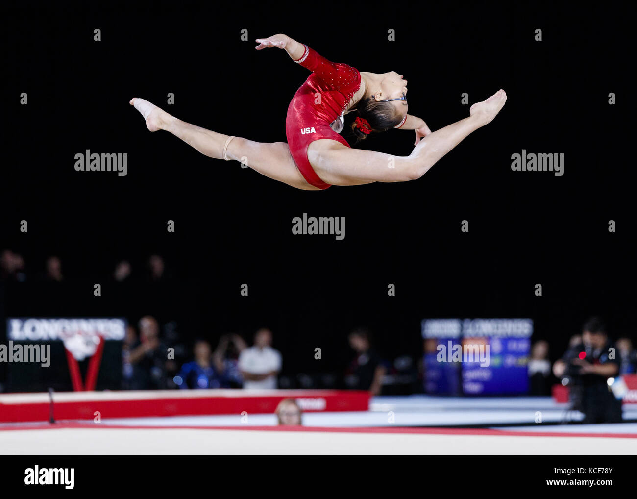 Montreal, Quebec, Canada. 4th Oct, 2017. MORGAN HURD of the United ...
