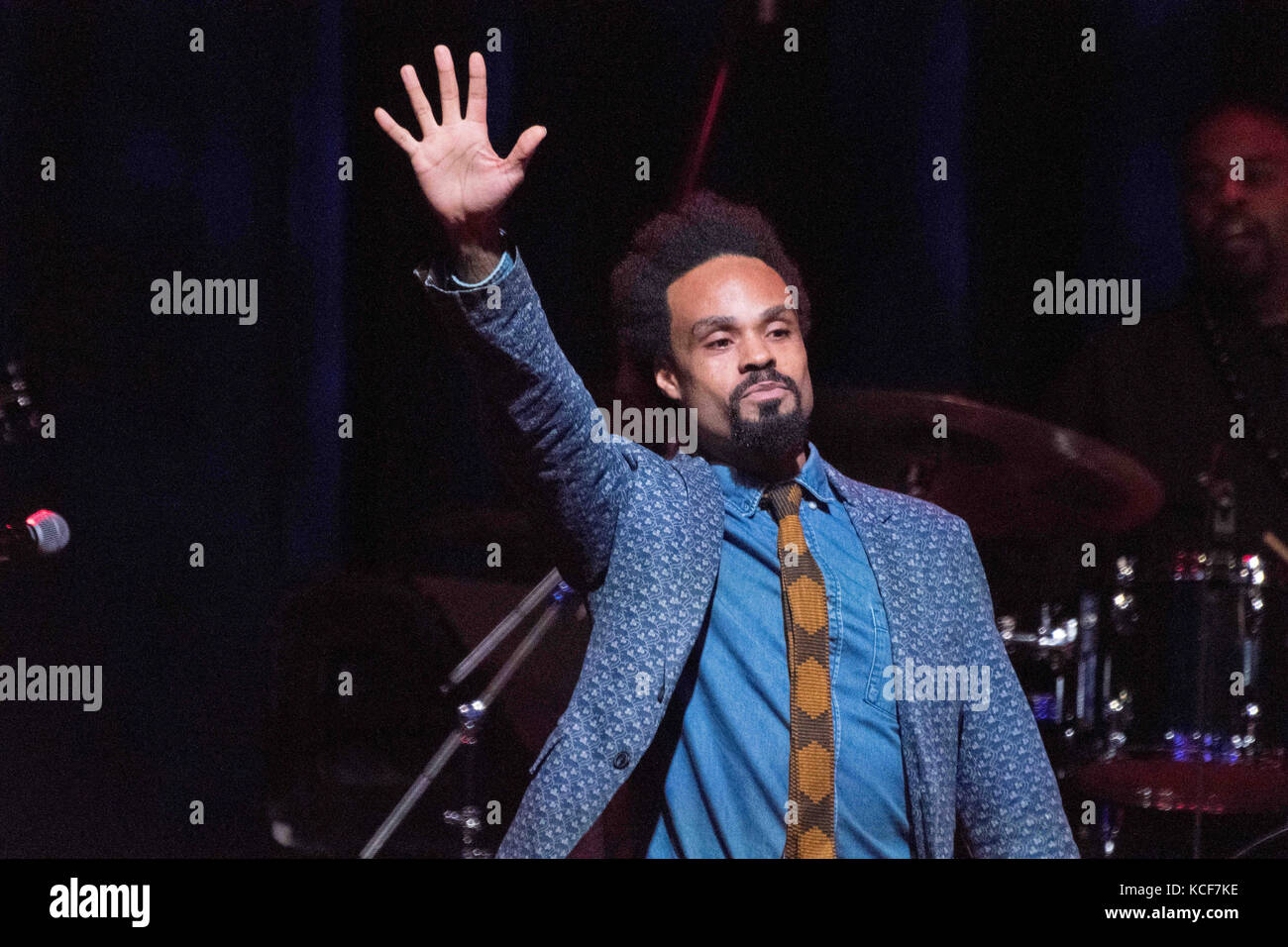 Philadelphia, Pennsylvania, USA. 4th Oct, 2017. R&B singer, BILAL ...