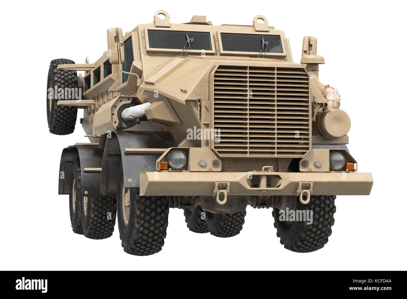 Truck military beige car Stock Photo - Alamy