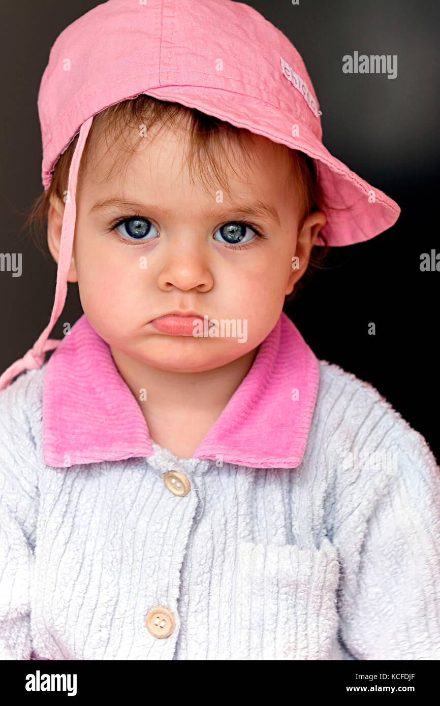 Child girl looking at camera Stock Photo - Alamy