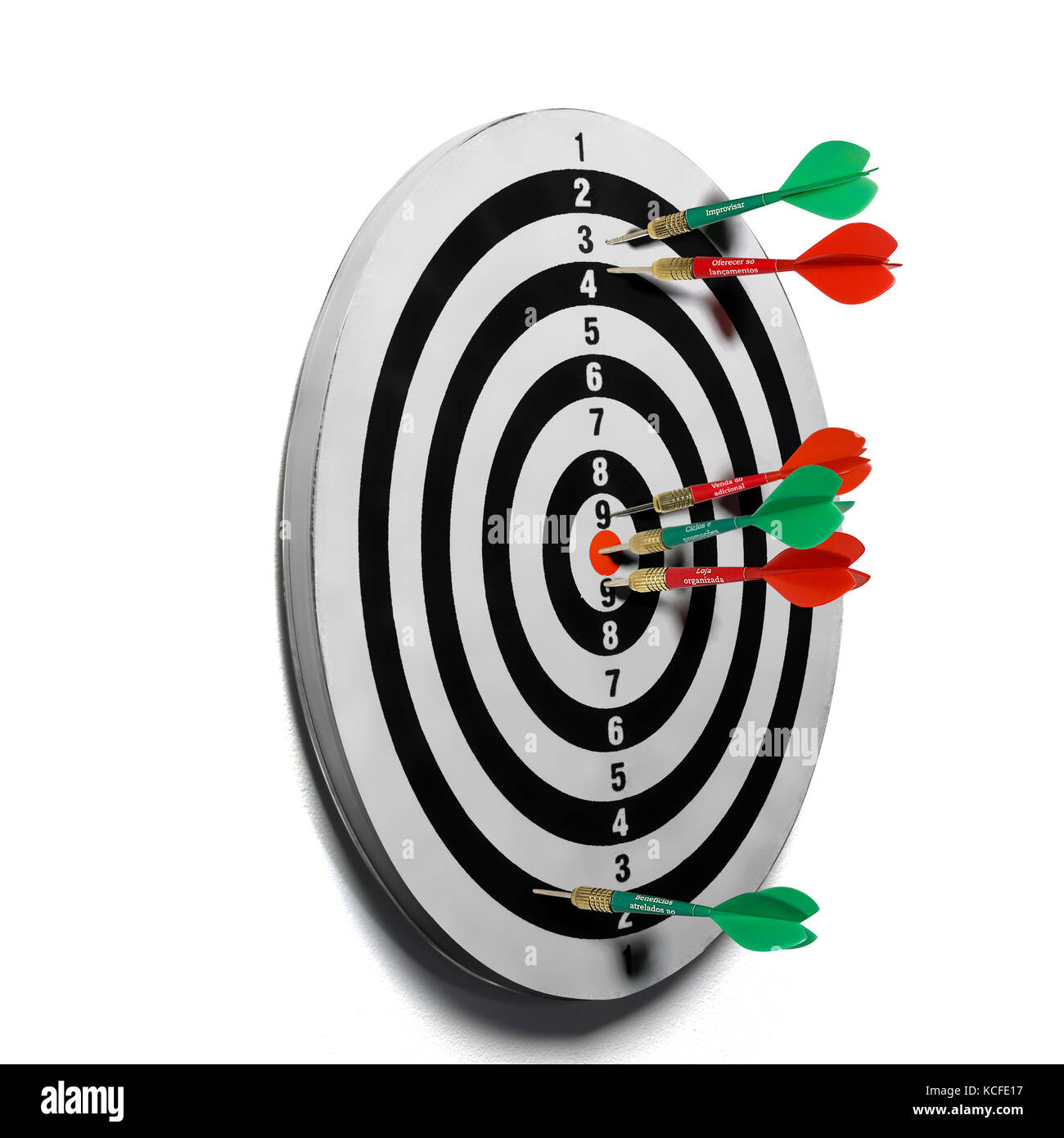 Target, darts, arrows, White Background, Isolated Stock Photo - Alamy