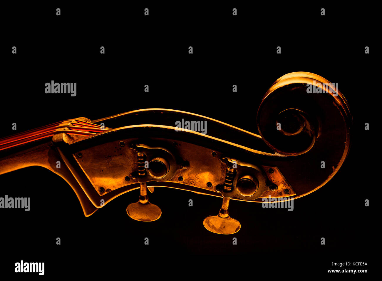 Musical instrument, contrabass Stock Photo - Alamy