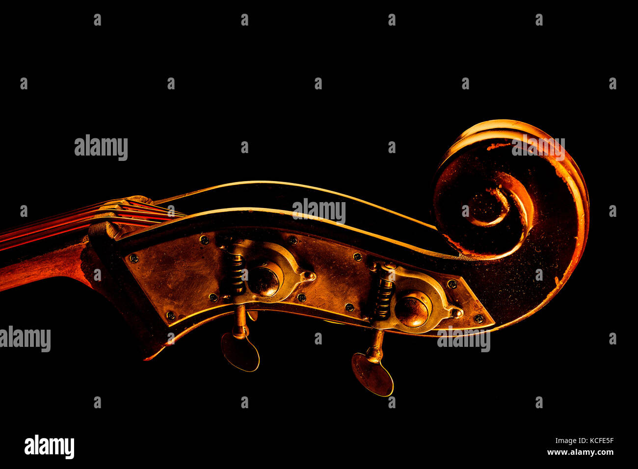 Musical instrument, contrabass Stock Photo - Alamy