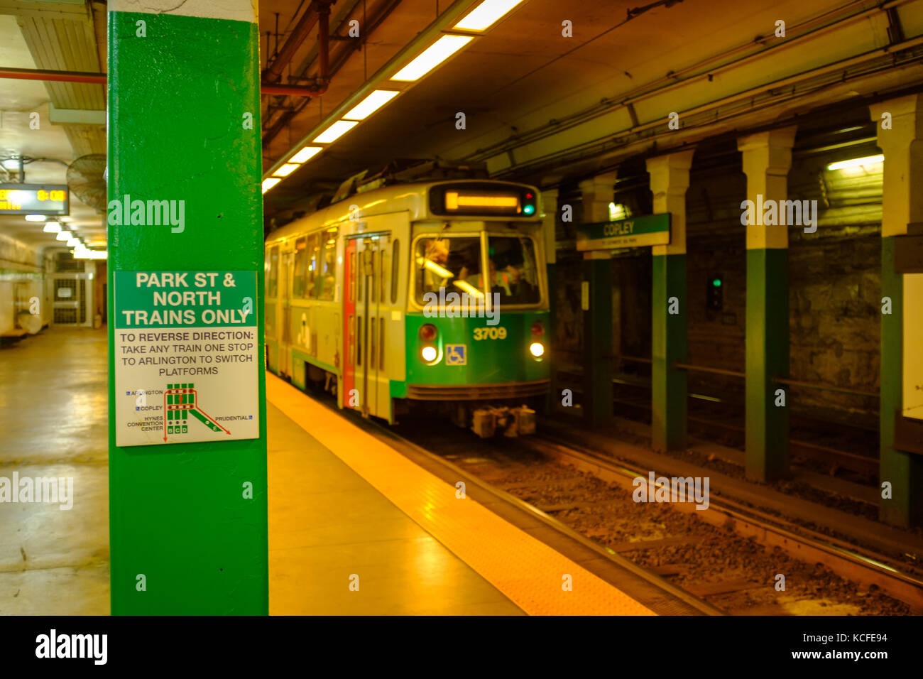 Map of boston subway hi-res stock photography and images - Alamy