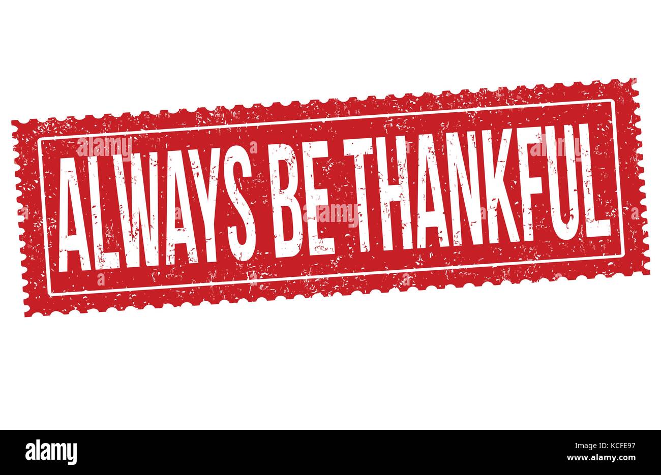 Thankful stamp hi-res stock photography and images - Alamy