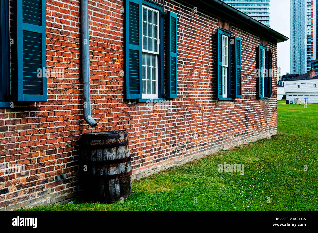 Toronto Ontario Canada. Historic Fort York. Officers Barracks and Mess ...
