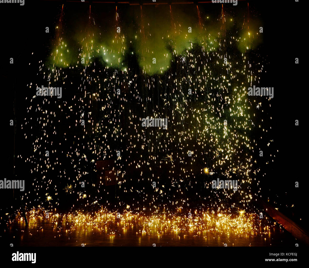 Party pyrotechnics, special effects Stock Photo - Alamy