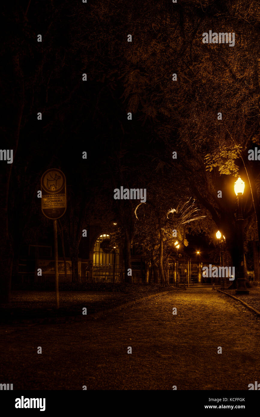 street, night, lights, 2008, Curitiba, Parana, Brazil Stock Photo - Alamy