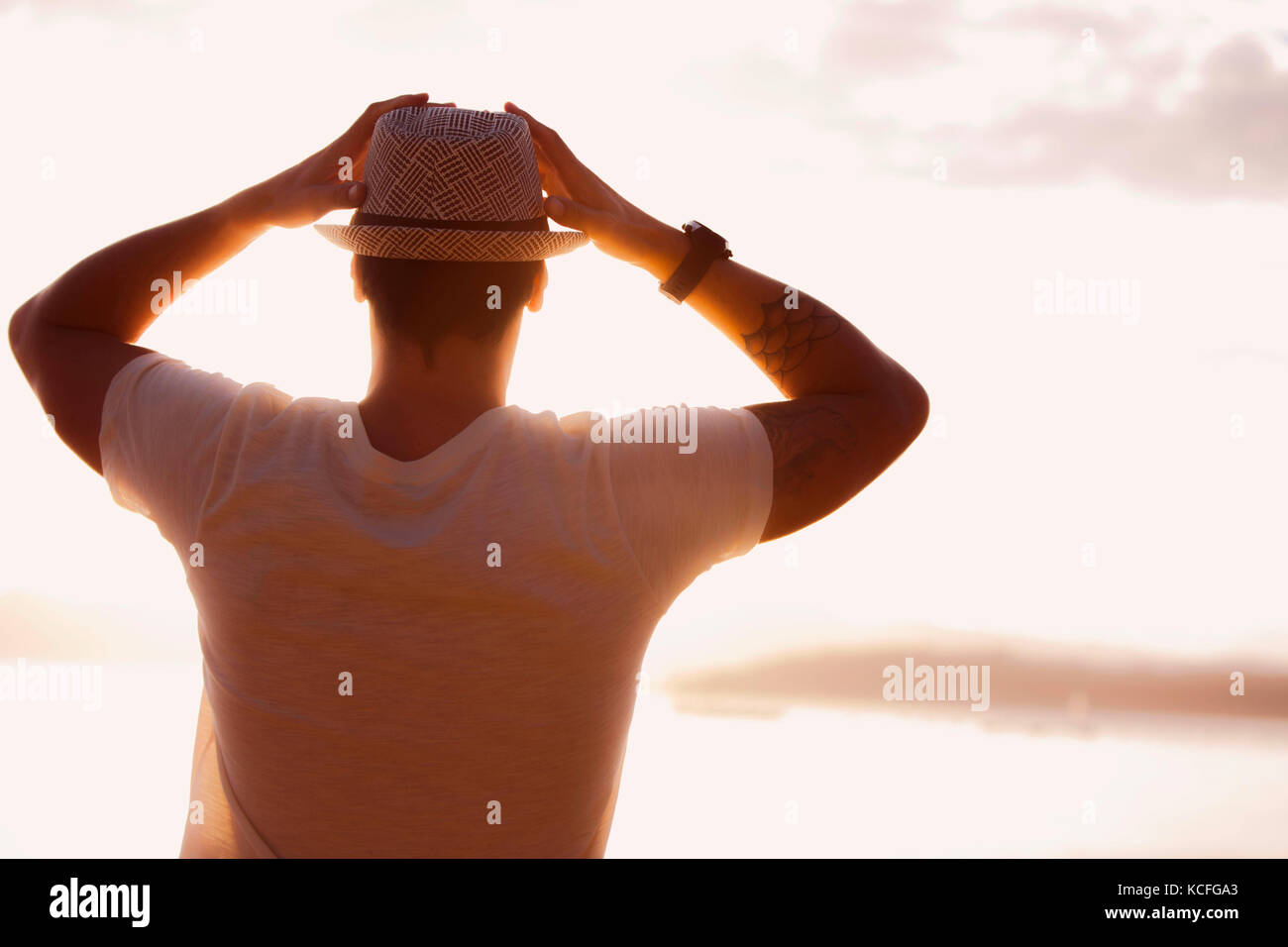 Person, man, back Stock Photo - Alamy