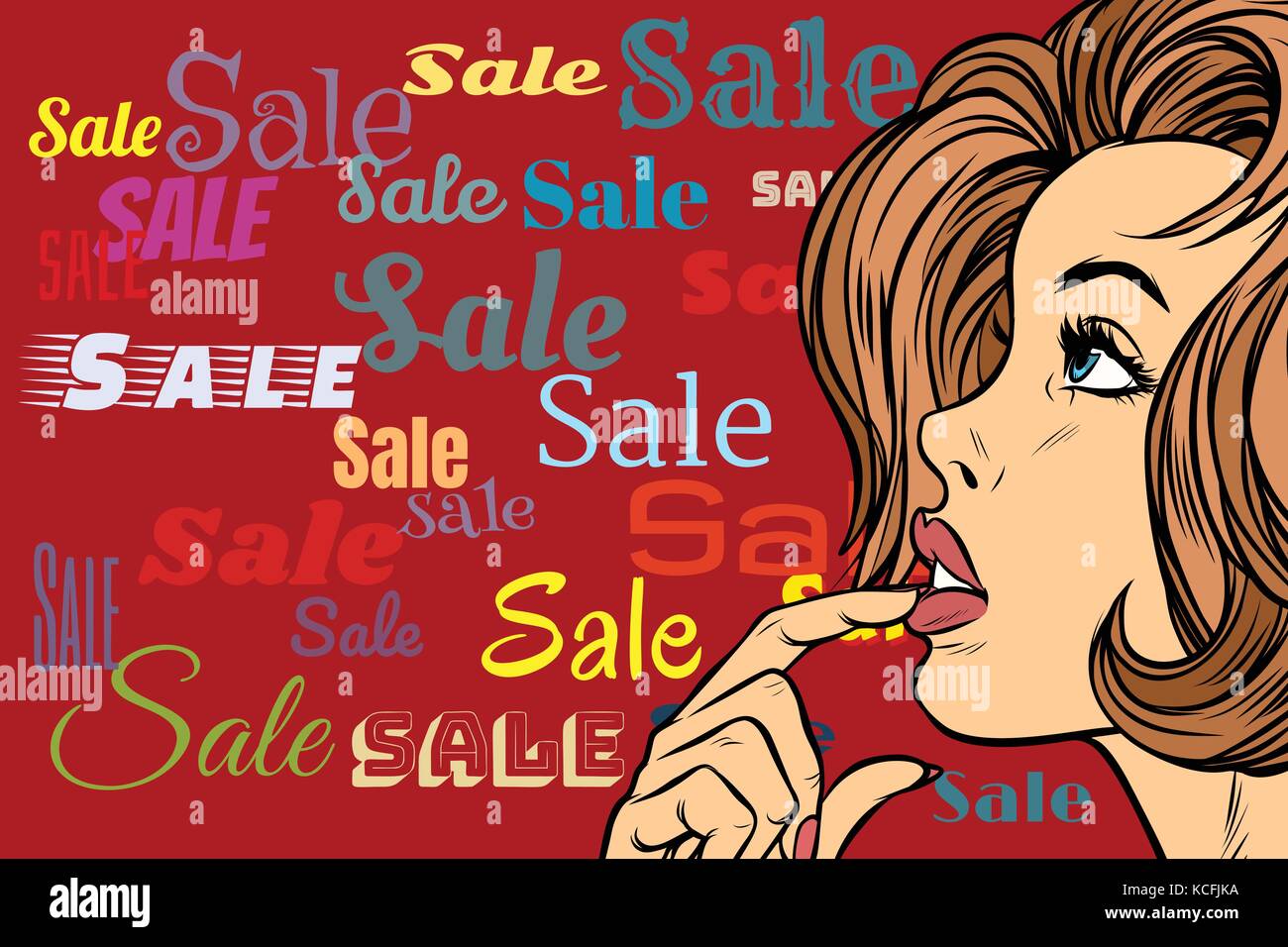Woman people background Stock Vector Images - Alamy
