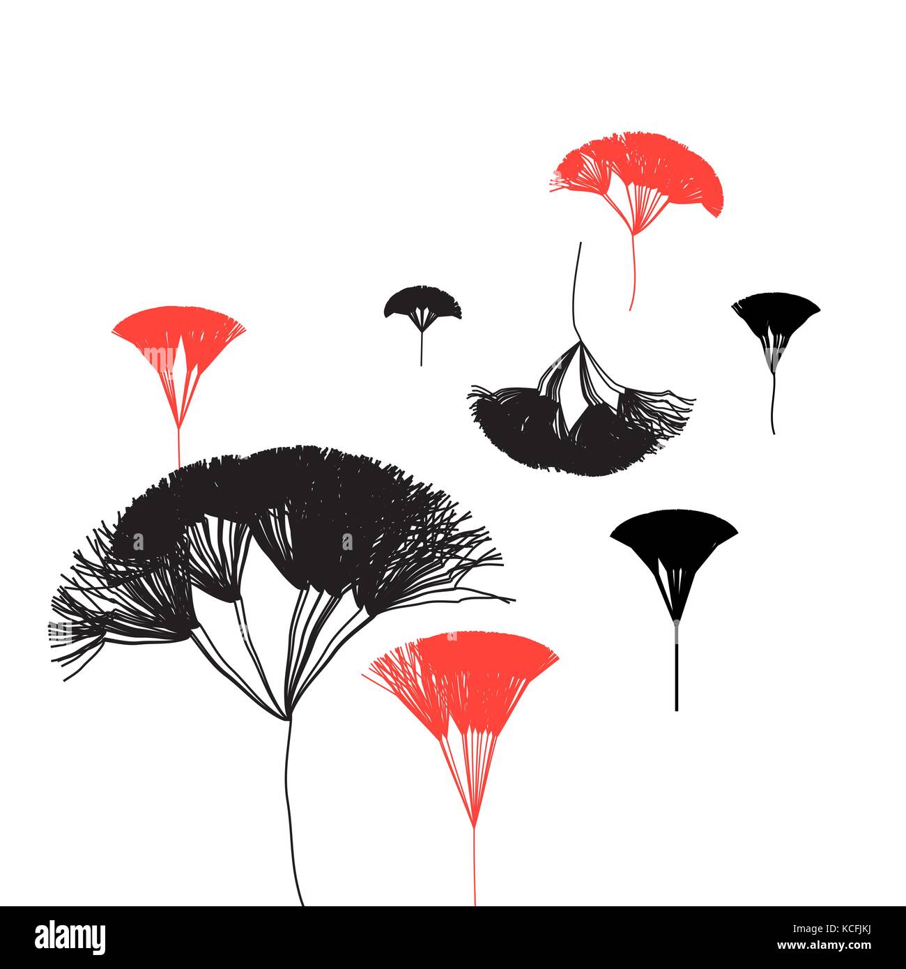 Vector graphics trees on Cut Out Stock Images & Pictures - Alamy