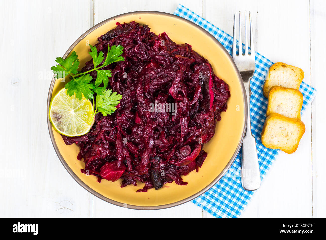 Vegetarian food cuisine menu Cut Out Stock Images & Pictures - Alamy