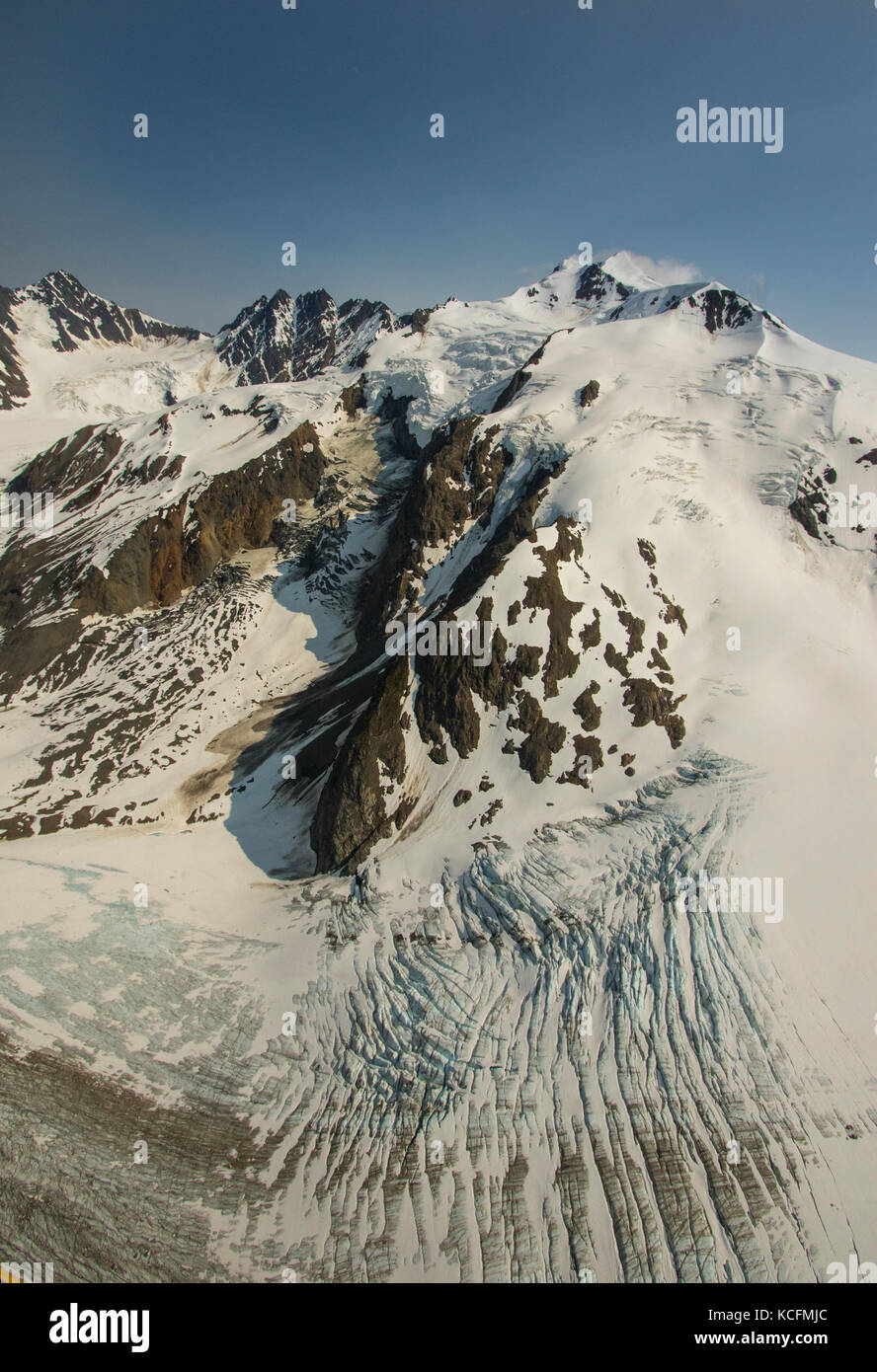 Alaska, alpine, glacier, Glacier creek, Icefields, Porcupine Creek ...