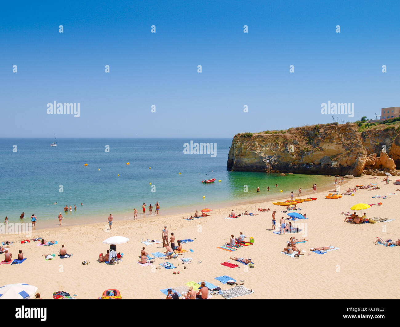 Batata beach in Lagos, Algarve, Portugal Stock Photo - Alamy