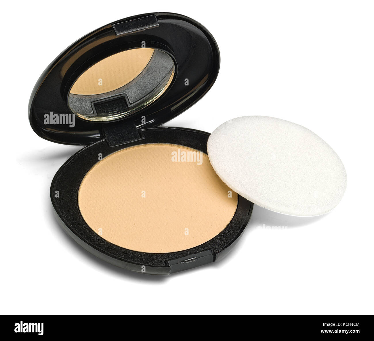 rice powder, blush, makeup, isolated, white background Stock Photo - Alamy