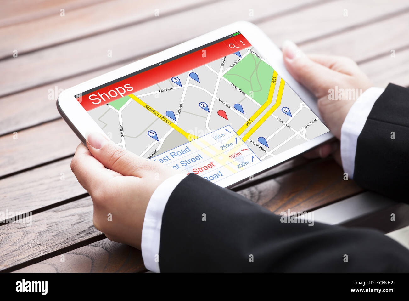 Finger pointing on map hi-res stock photography and images - Alamy