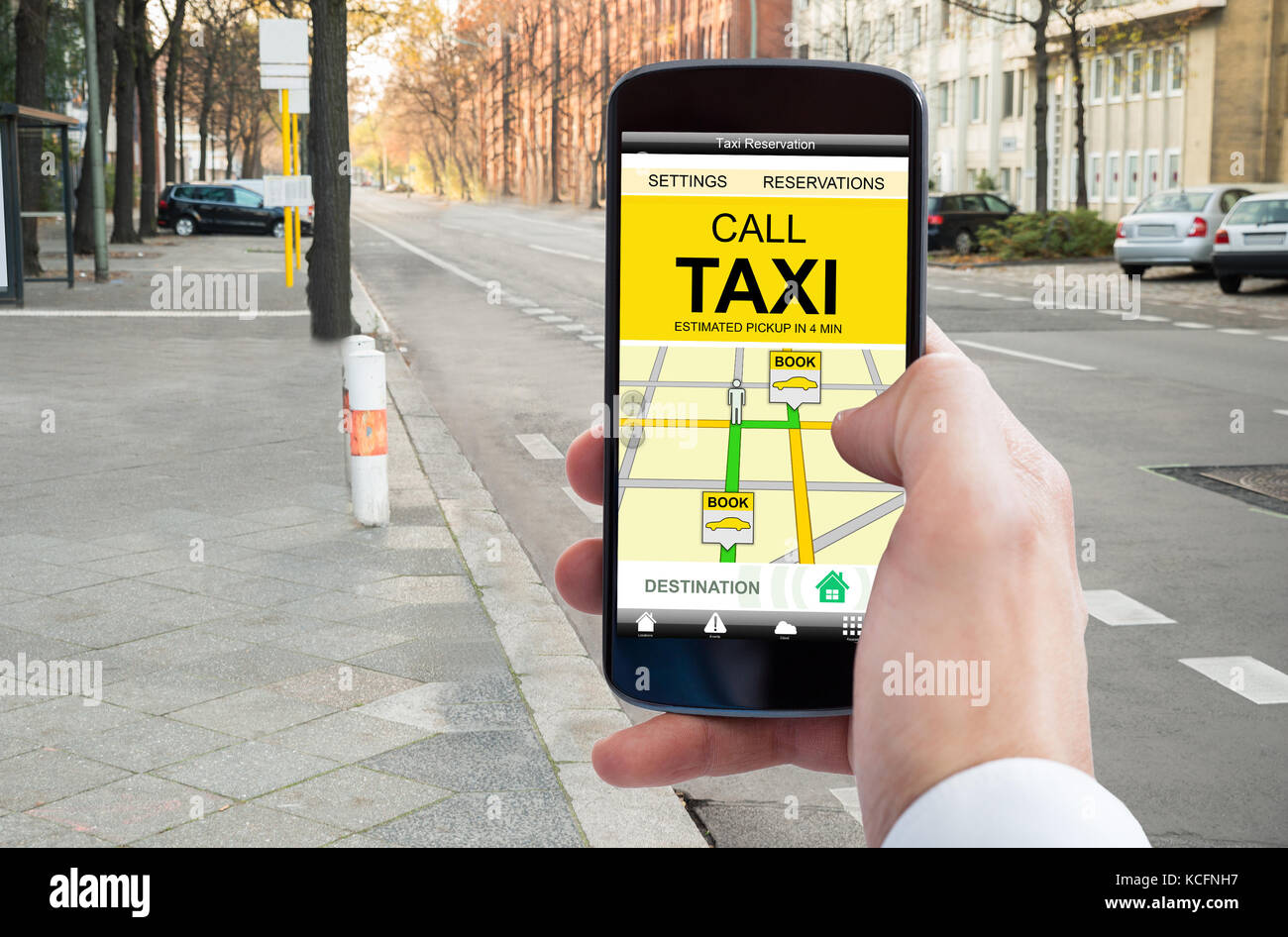 Call booking hi-res stock photography and images - Alamy