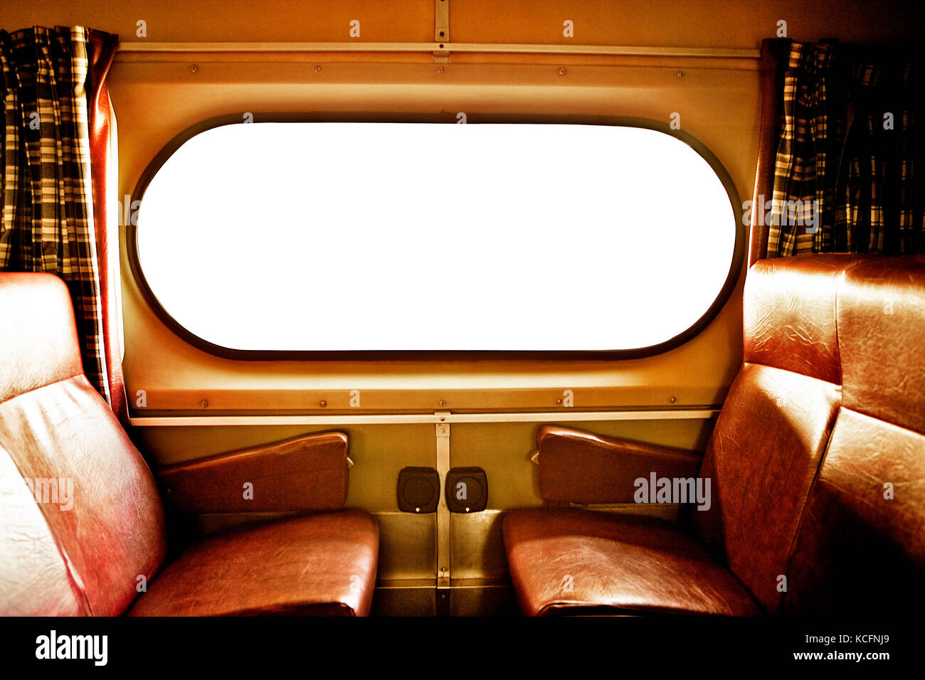 inside, train; seats Stock Photo - Alamy