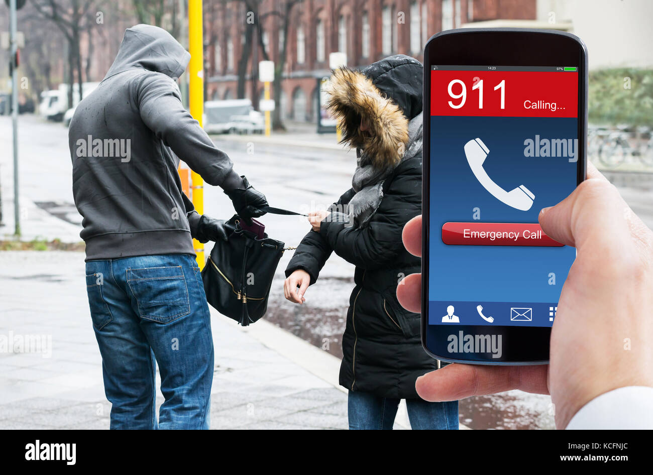 Call 112 hi-res stock photography and images - Alamy