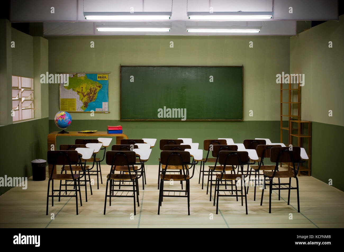 Messy Classroom Floor