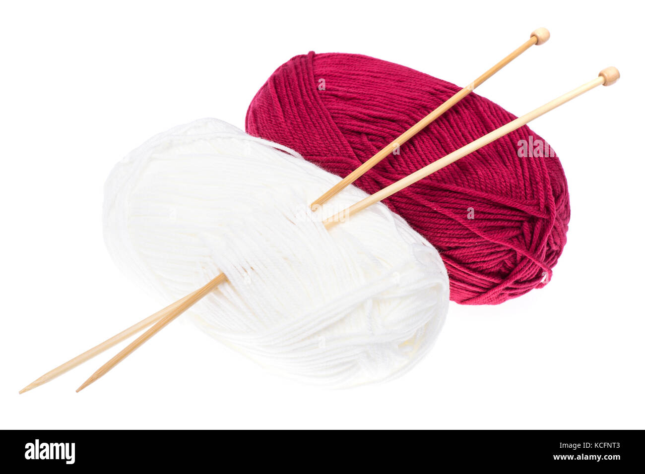 Color yarn needles hand Cut Out Stock Images & Pictures - Alamy