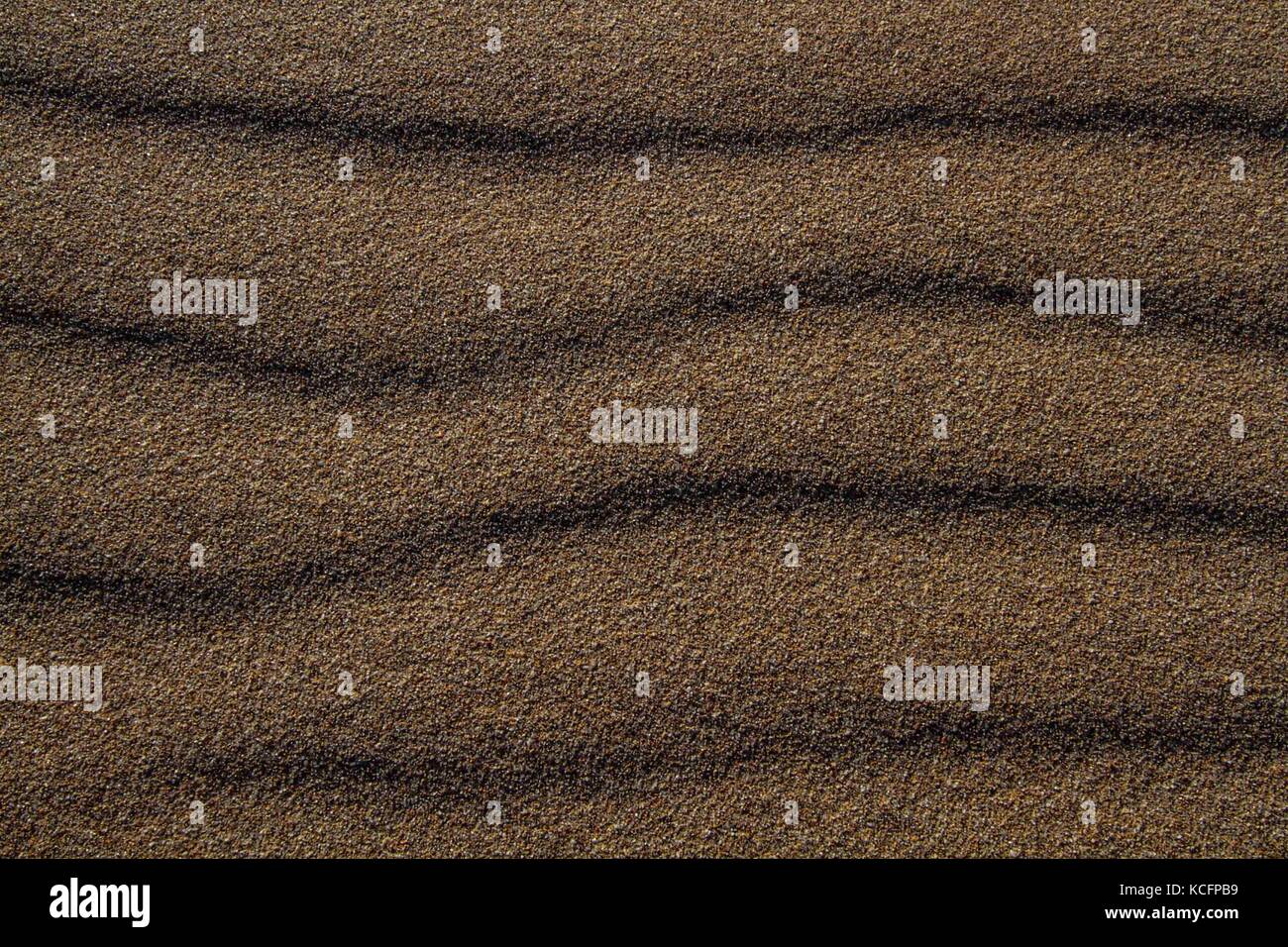 texture of sand dunes at sunset view on the beach of San Nicolas very ...
