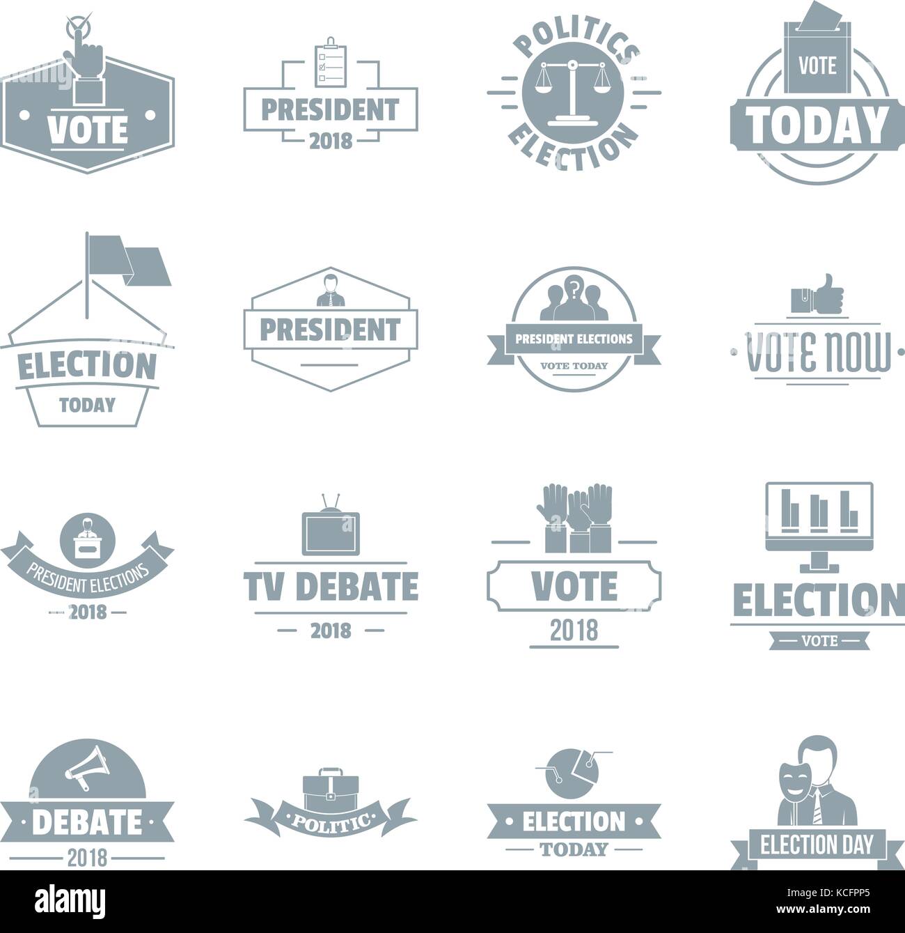 Voting Logo High Resolution Stock Photography and Images - Alamy
